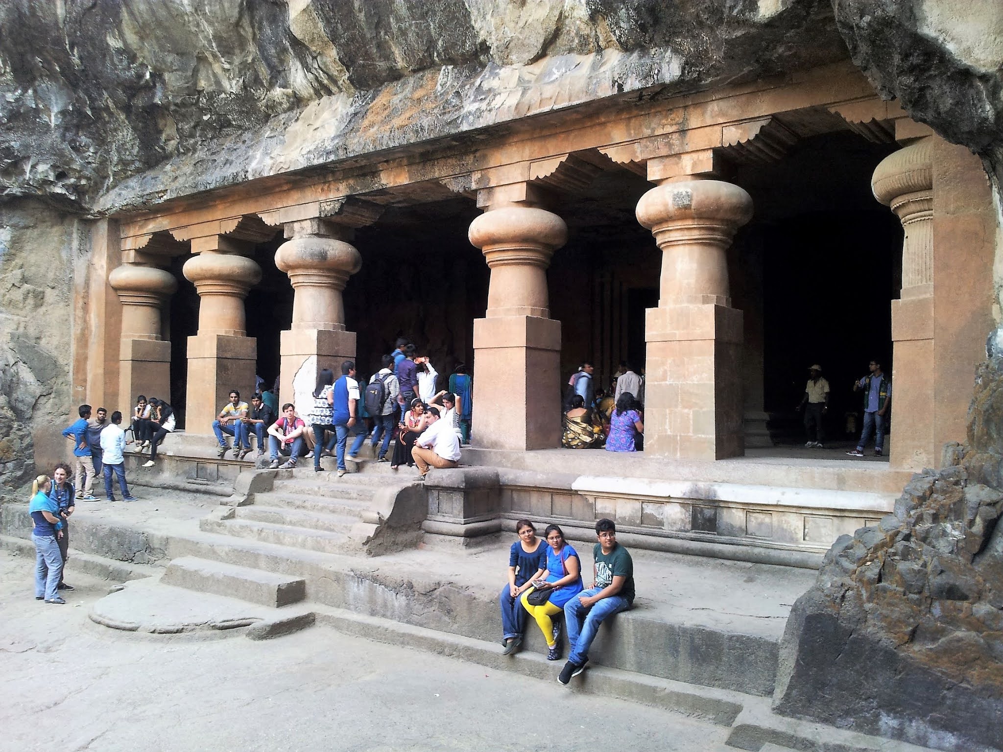 Elephanta Caves - GHARAPURI ISLAND, INDIA
