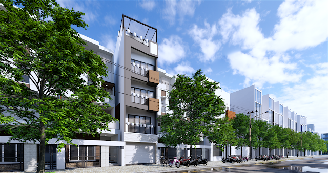 Background Street & setting for Enscape