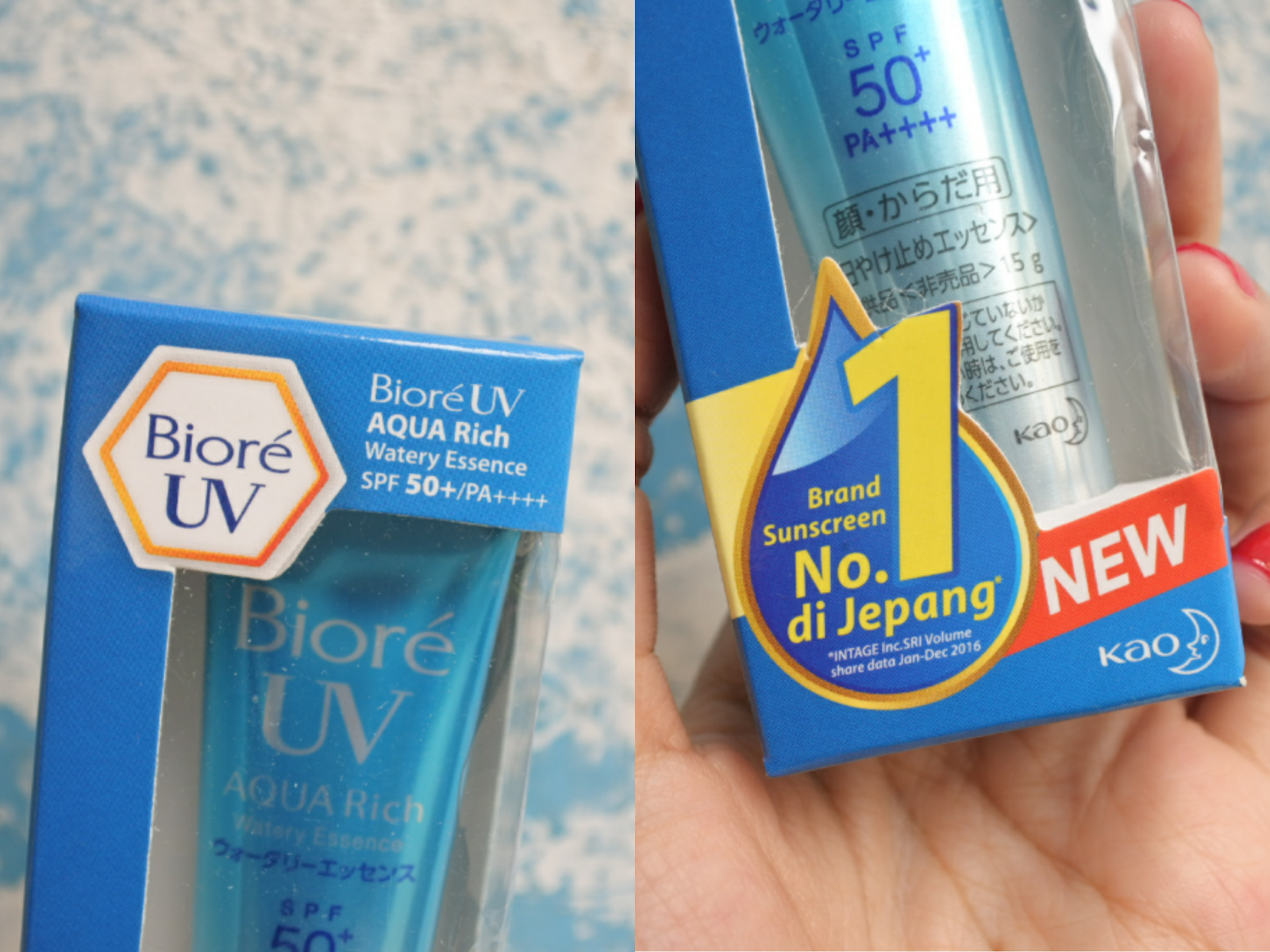 Review Biore UV Aqua Rich Watery Essence SPF 50+ PA++++ - DaretoChange ...
