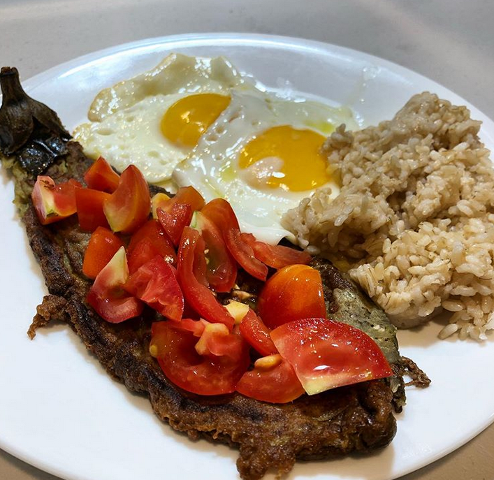 Abundance of Vegetables: Longsilog with Cauliflower Rice