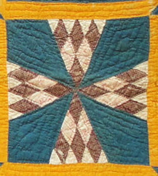 Cloud of Quilt Patterns: Sugar Loaf as a Square Block