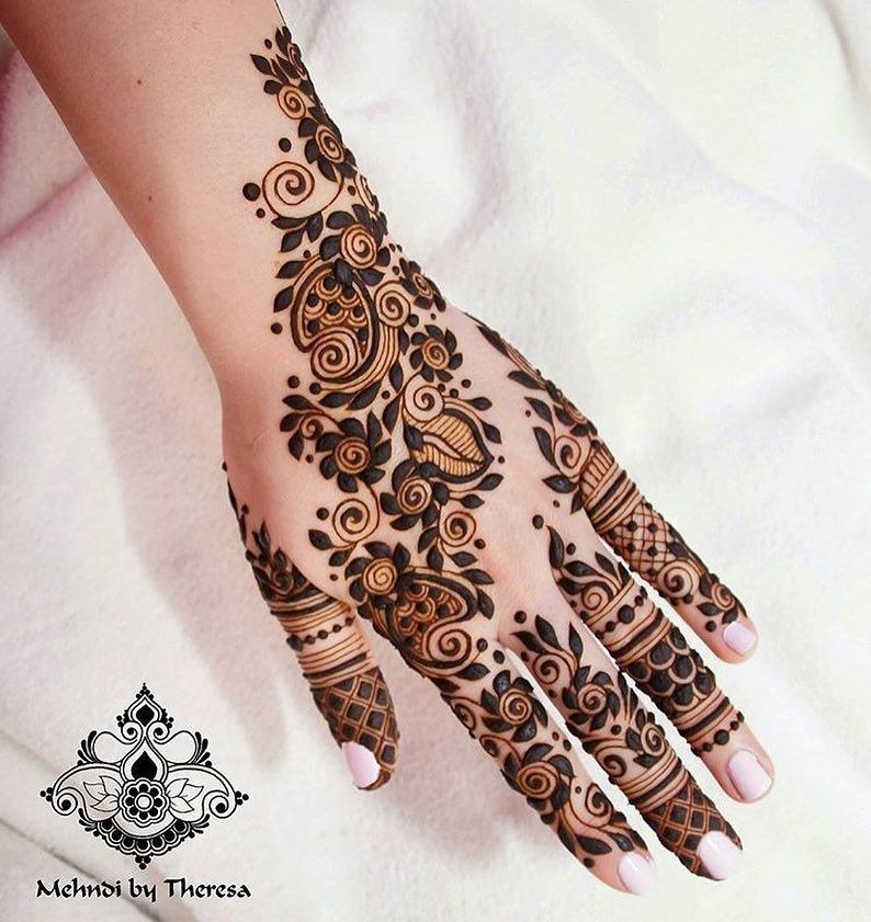 45+ Striking Khafif mehndi designs collection for hands to try in 2019 ...