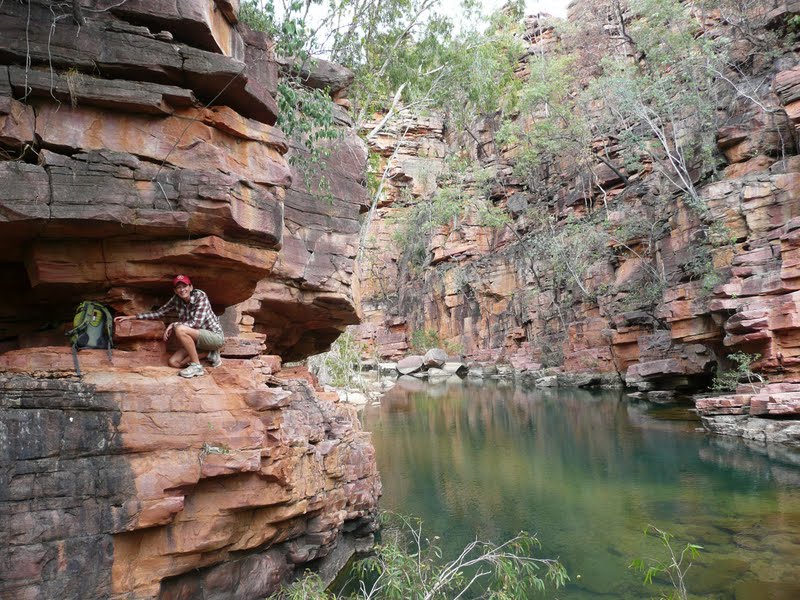 Nele & Andrew Around Oz: Edith Falls Campsite, Nitmiluk National Park, NT