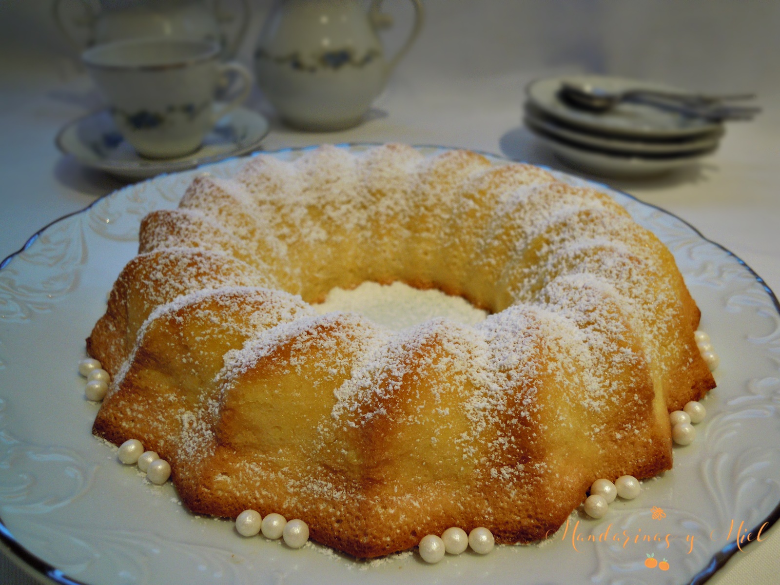 Bizcocho de Saboya | Mandarinas y miel