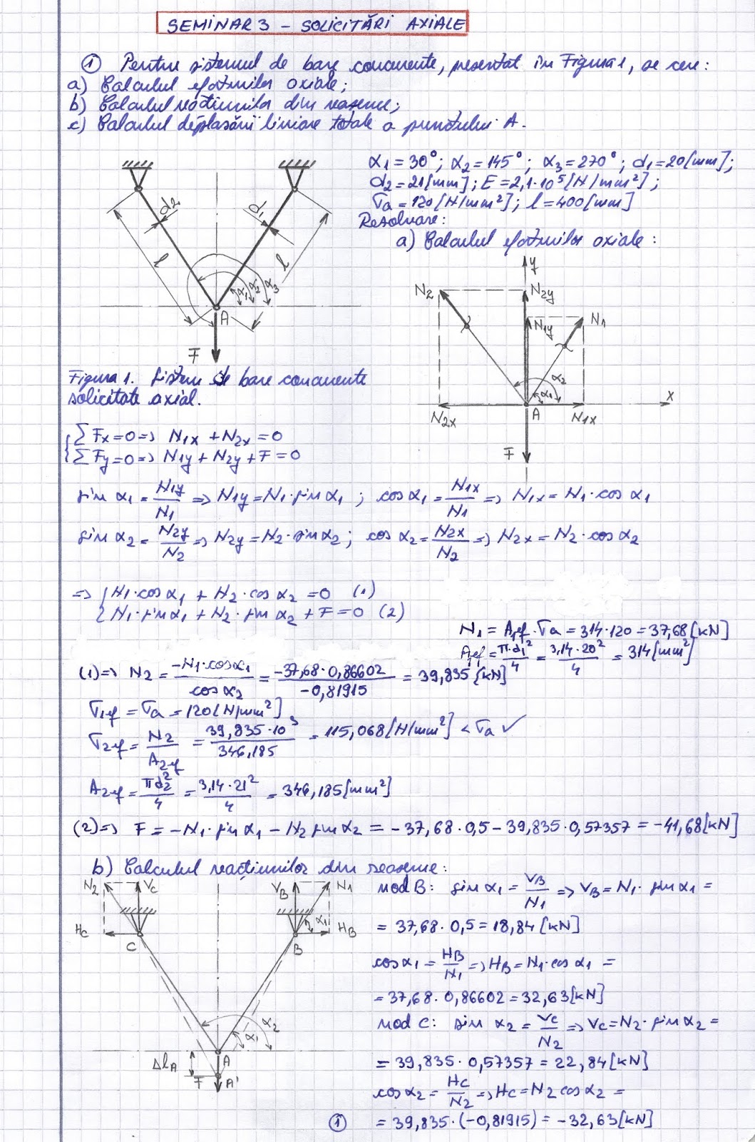 Rezistenta Materialelor - Mechanics of Materials - Résistance des ...