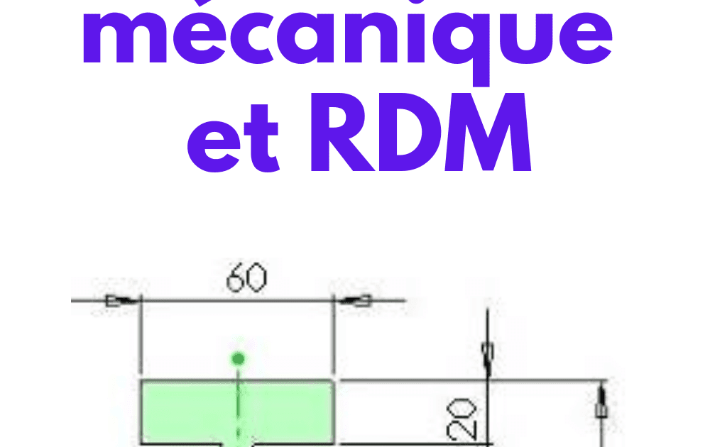 Cours de mécanique et RDM en pdf