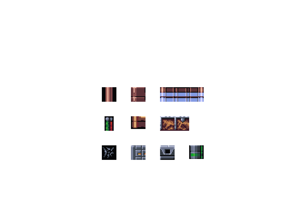 Pixelart001: pixelart tiles practise 16x16 pixelstudio