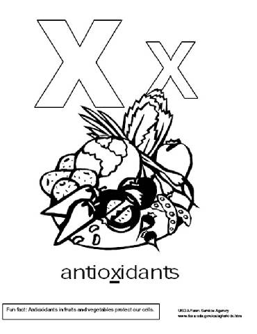 Preschool Coloring Pages : Alphabet Alphabook X >> Disney Coloring Pages