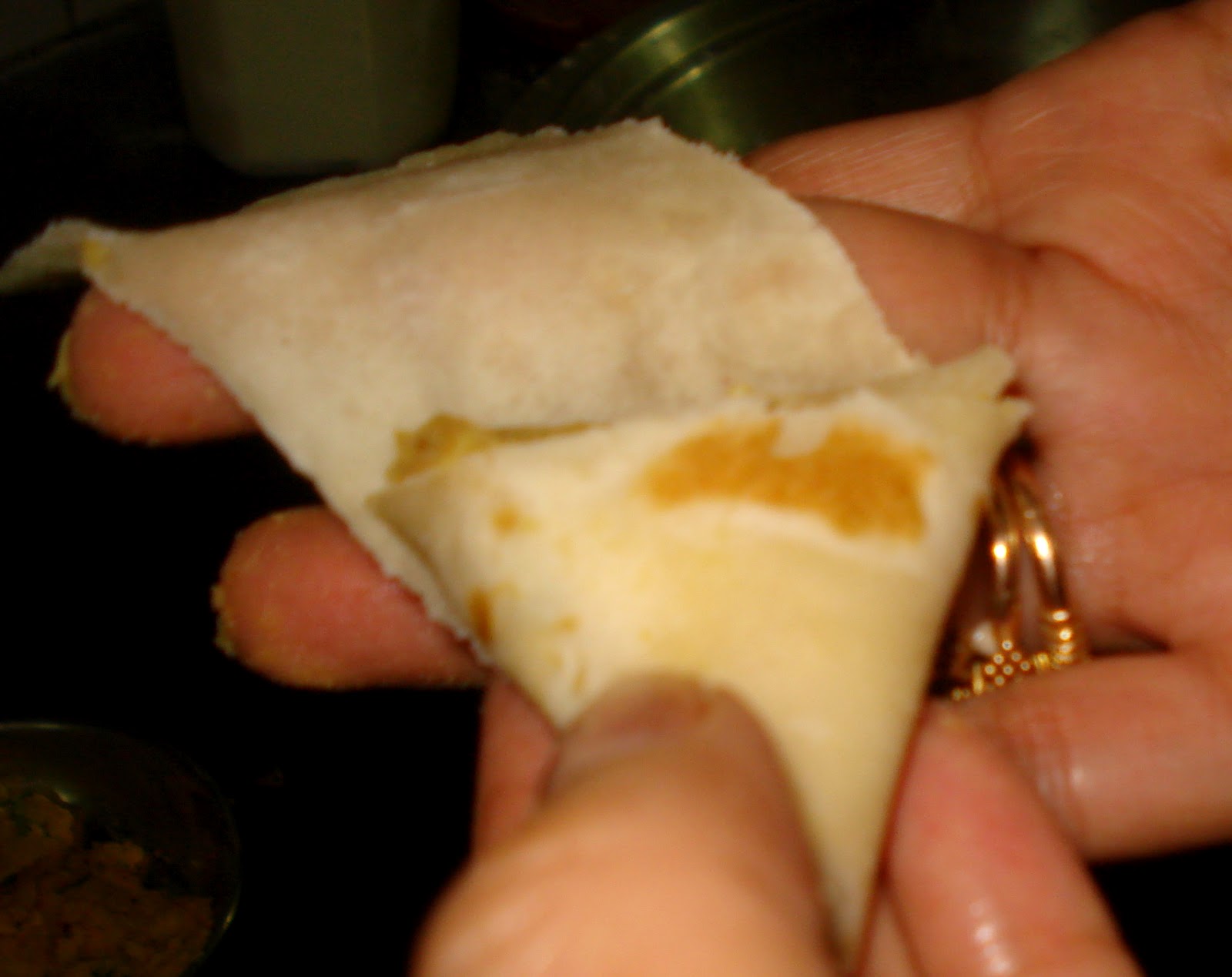 Moong Daal Patti Samosas - Ribbons to Pastas