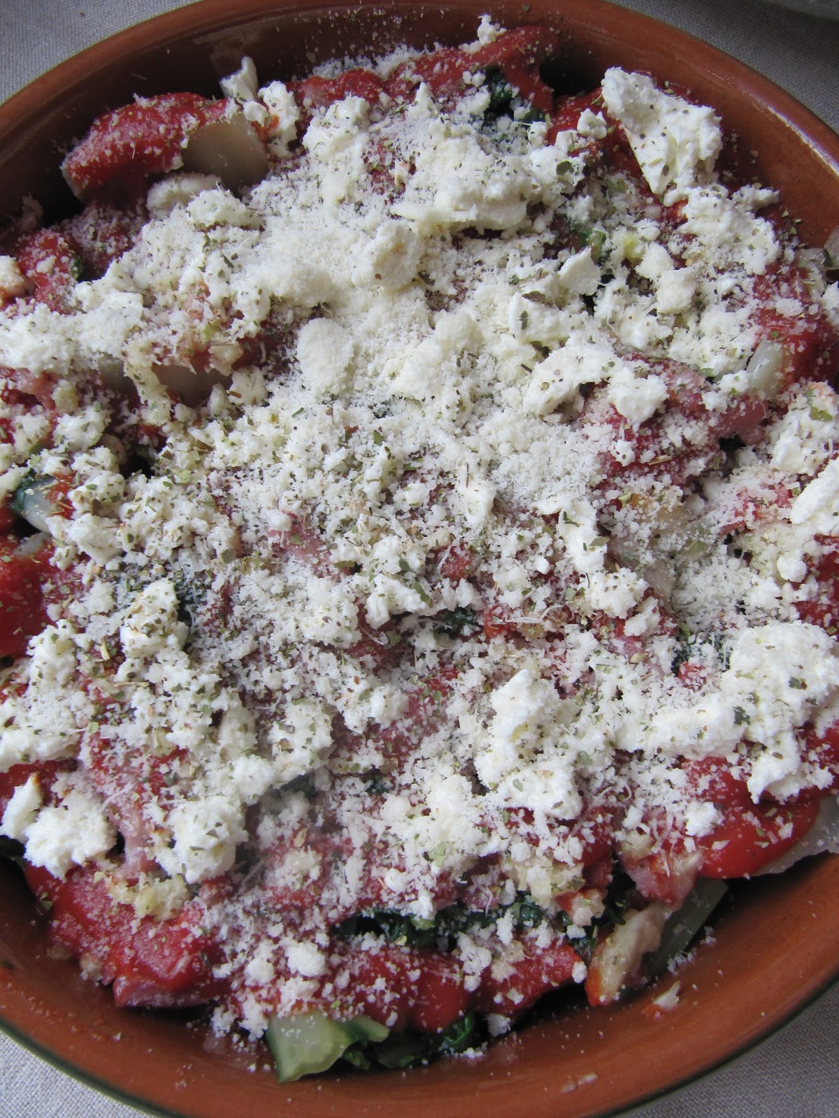 La cuisine d'ici et d'ISCA: Gratin de blettes à la tomate & aux petits ...