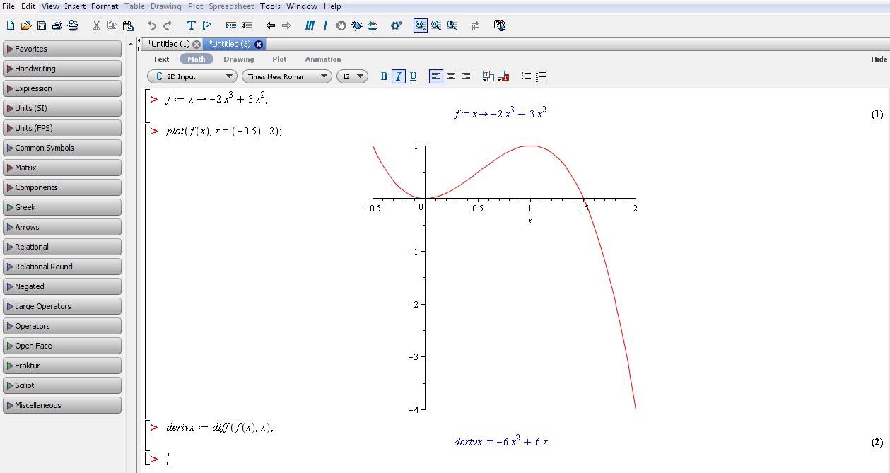 Mathematic is Fun: CARA PENGGUNAAN SOFTWARE MAPLE 13
