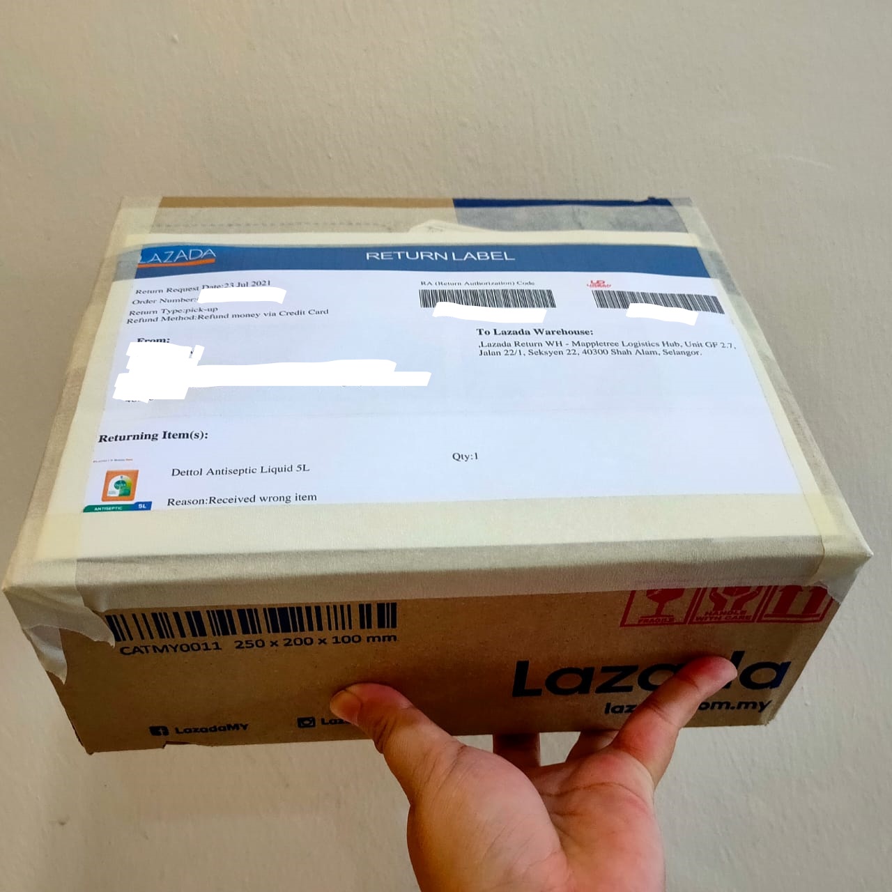 Lazada 退货退款流程教学