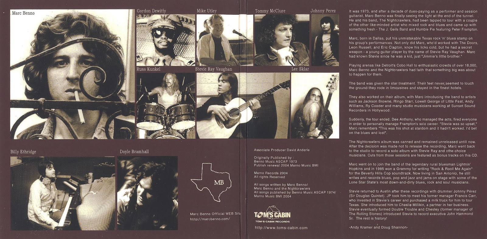 Darius, Don't You Get The Feelin: Marc Benno & The Nightcrawlers ...