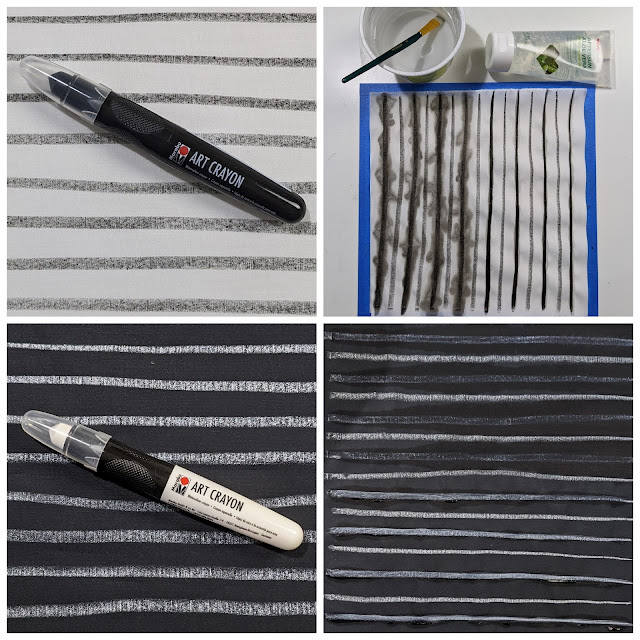 100 Days of Mark Making on Fabric: Week 2