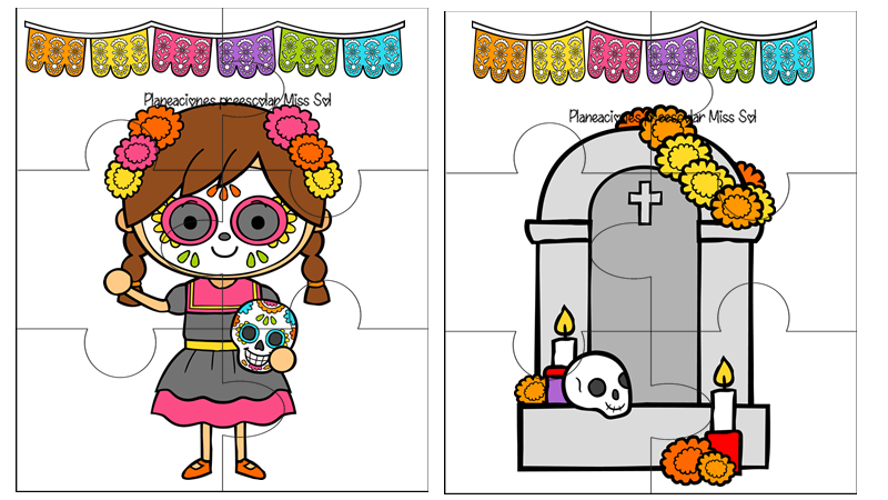 ® Colección de Gifs ®: IMÁGENES DE ROMPECABEZAS DE HALLOWEEN Y DEL DÍA ...