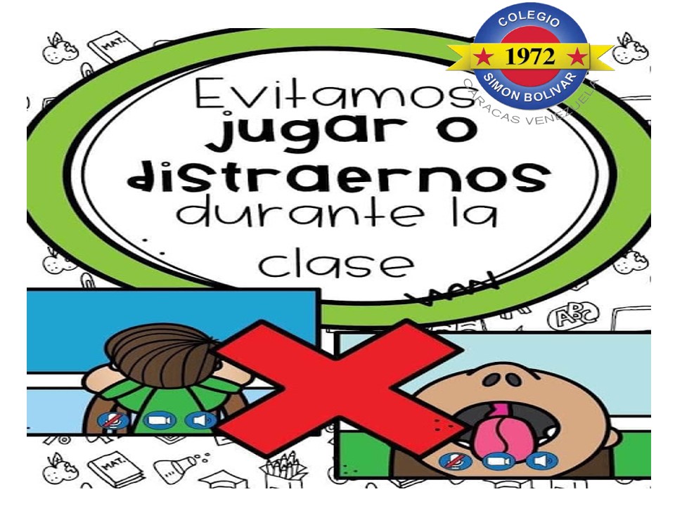 2do grado / 2nd grade CSB I : Normas para clases virtuales SEGUNDO ...