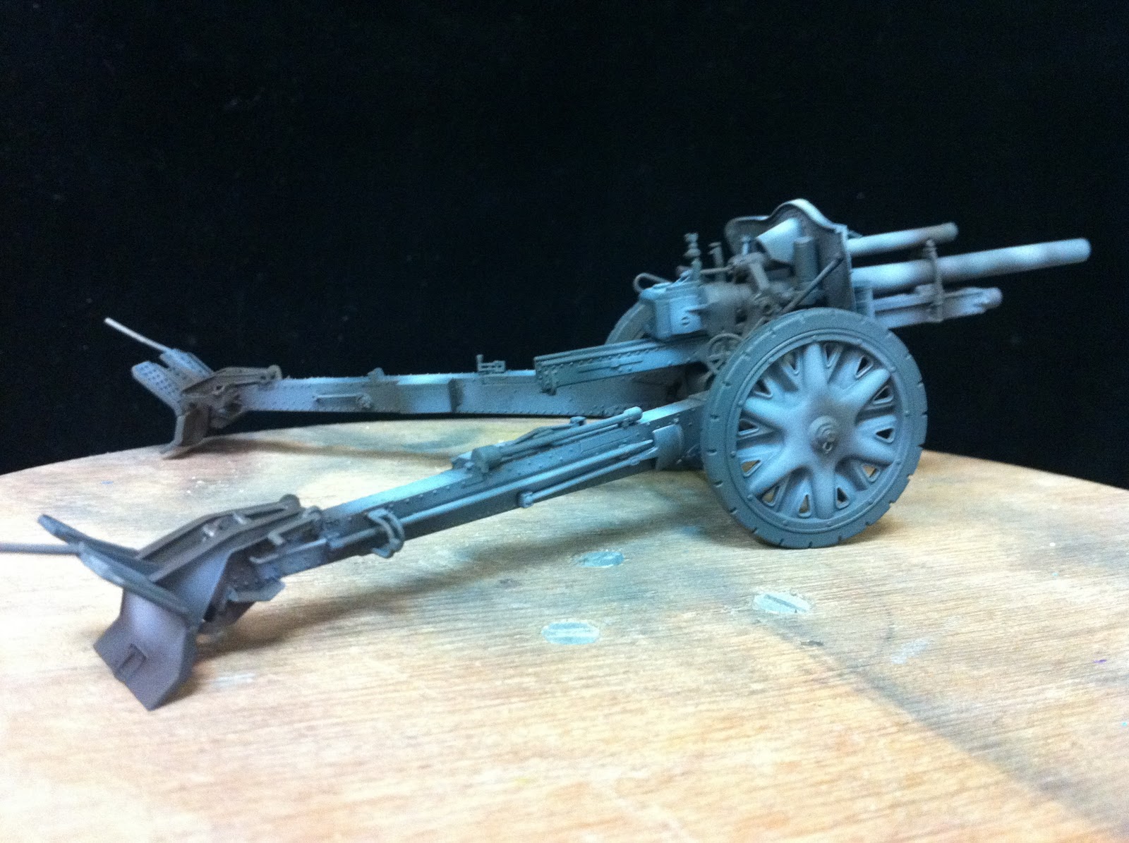 Pohoca´s Miniaturas: Ie FH18 German Howitzer 105mm ( 3 )