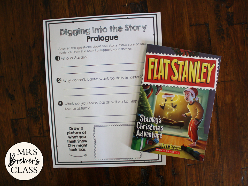 Flat Stanley | Stanley's Christmas Adventure Book Activities | Mrs ...