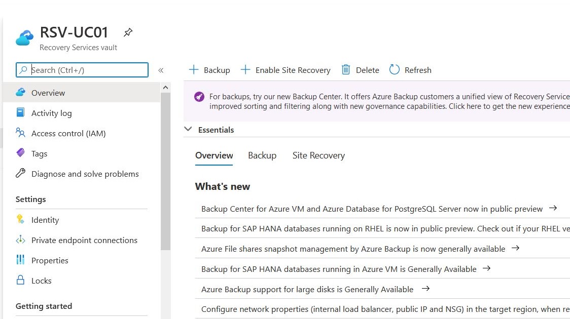 vCloudNotes : Let's Learn Together: Azure recovery Services Vault ...