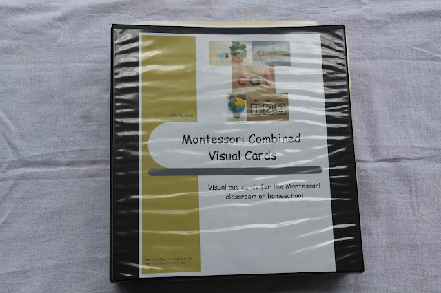 Simplysewn: Visual Schedule Cards for the Montessori Classroom