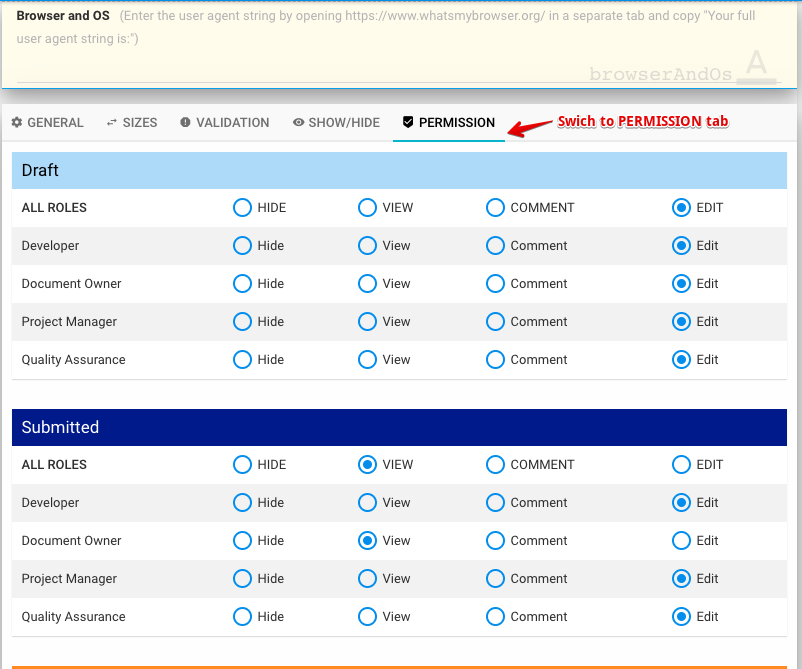 Rethink Workflow Support: Permission Shortcuts