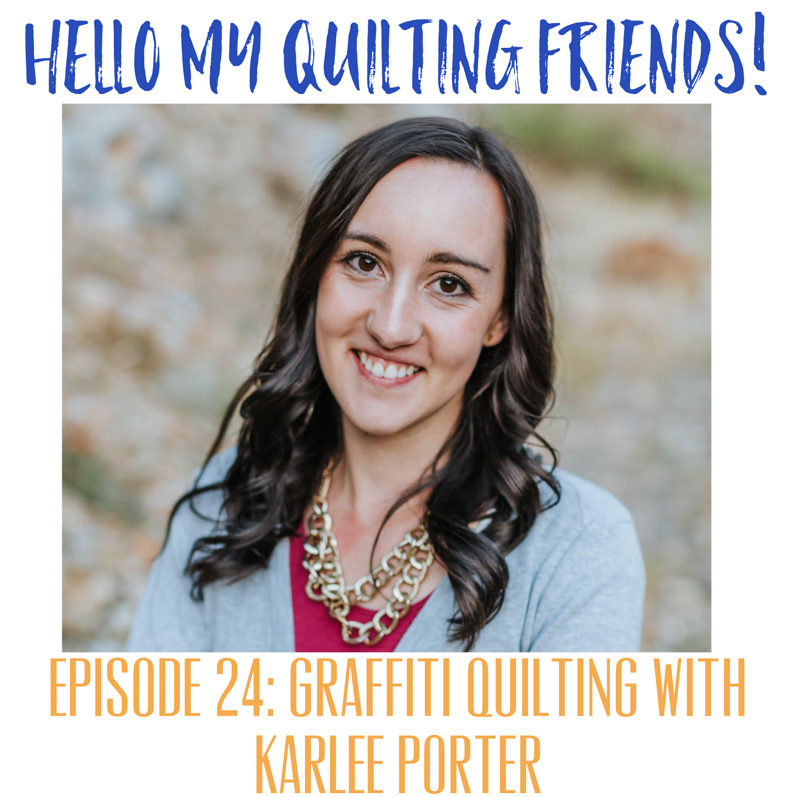 The Free Motion Quilting Project Graffiti Quilting With Karlee Porter