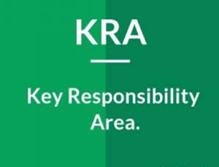 KRA( key responsibilities area ) of a Sales staff