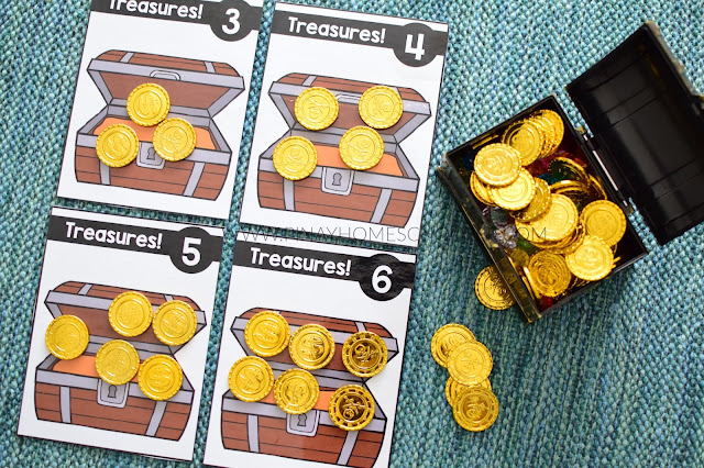 Pirates Preschool Math and Literacy Mini Unit | The Pinay Homeschooler