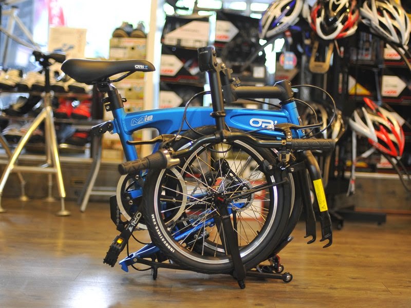 Folding Style ©: Mezzo, Ori, Birdy - Folding bikes with monocoque hinge ...