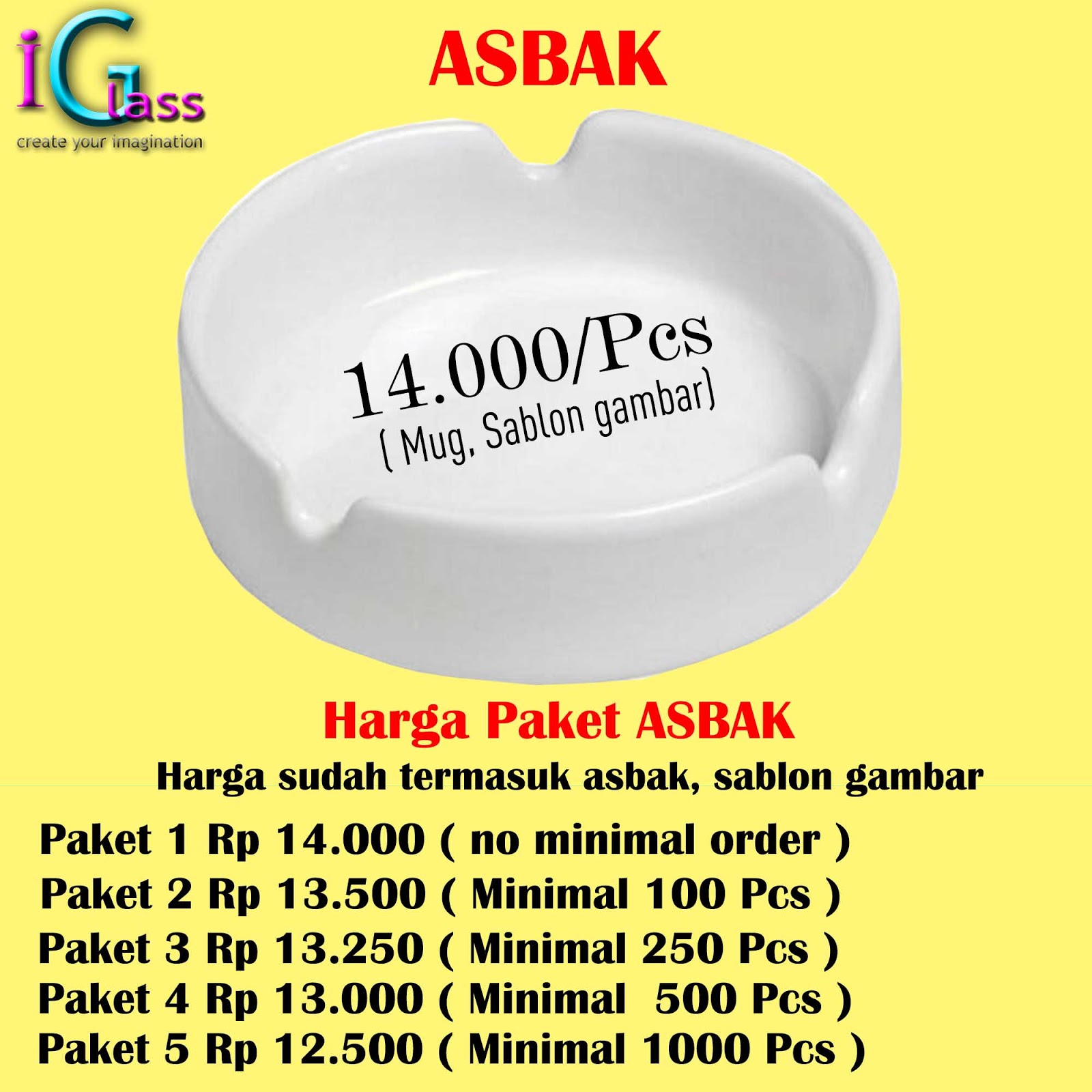 SOUVENIR ASBAK