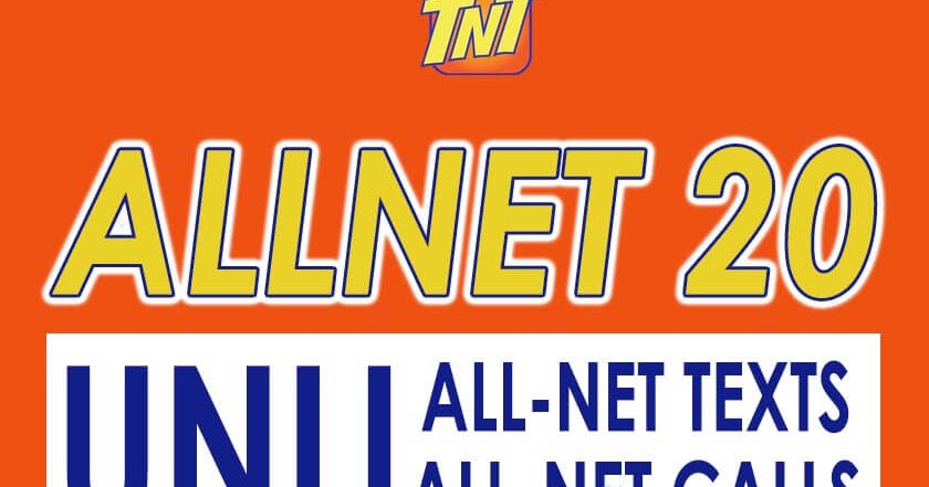 TNT ALLNET20 - 2 Days Unli call and Text to all networks + 50MB Data