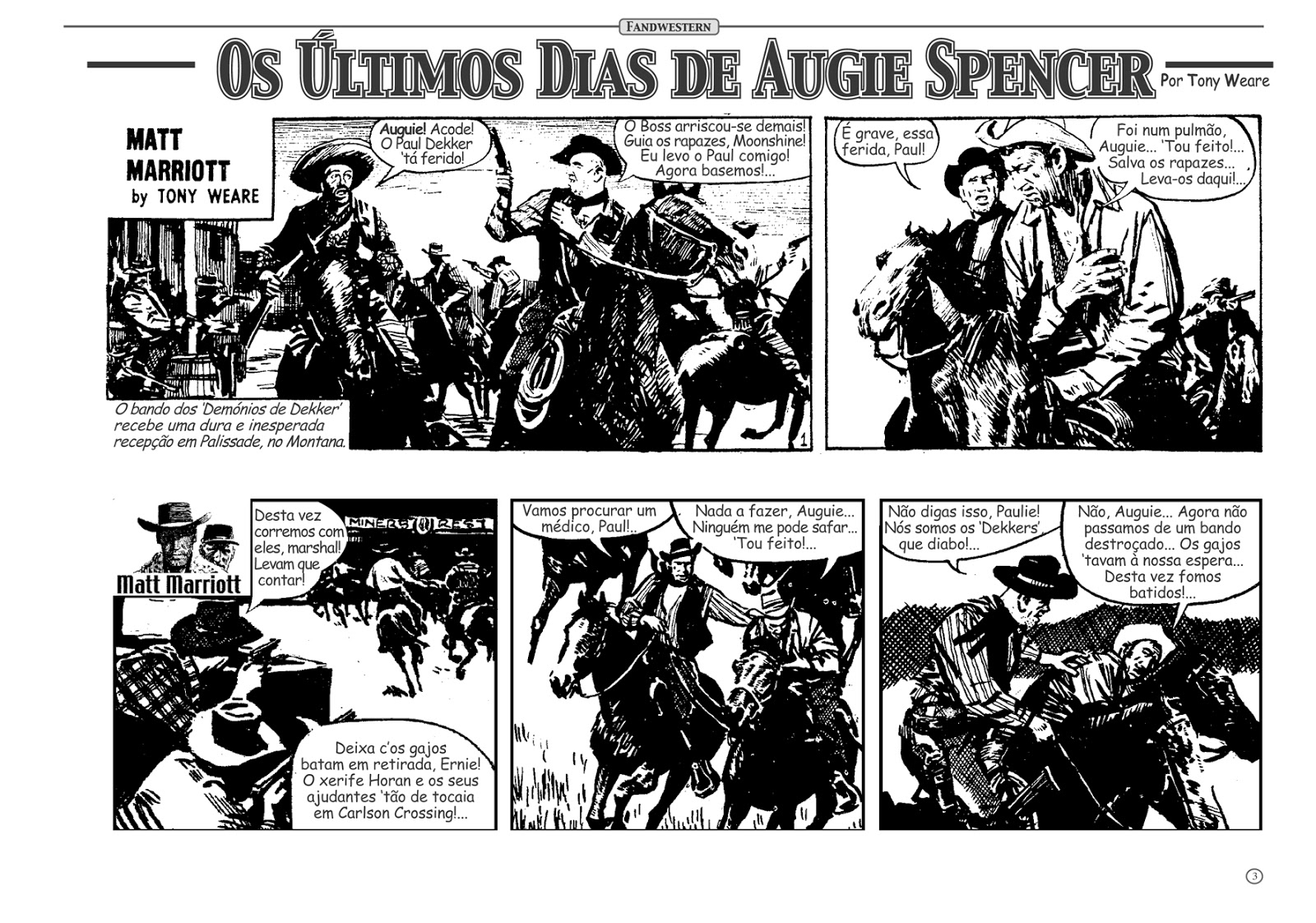 Bedeteca Portugal: Fandwestern - Série Matt Marriott