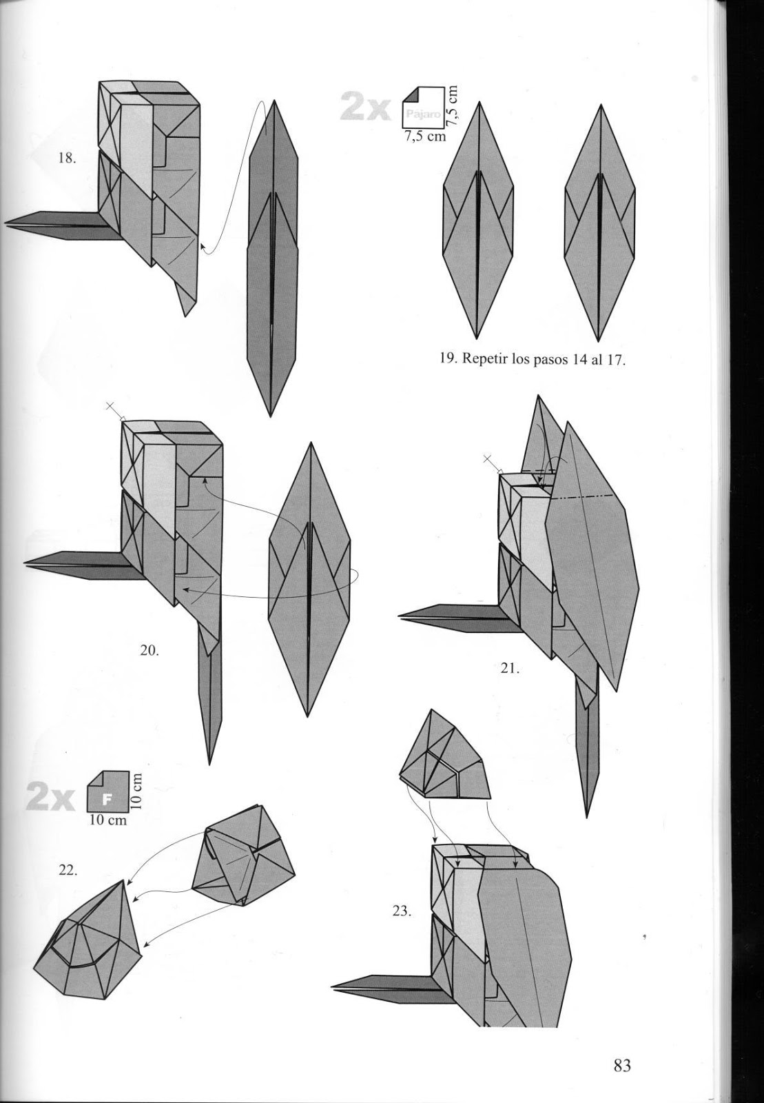 Origami Cartoon 4 Original - Ruby Book Origami