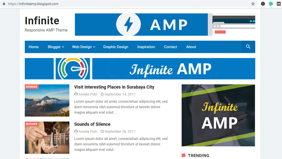 7 Best AMP Blogger Templates of 2020 - How To Blogger | All About ...