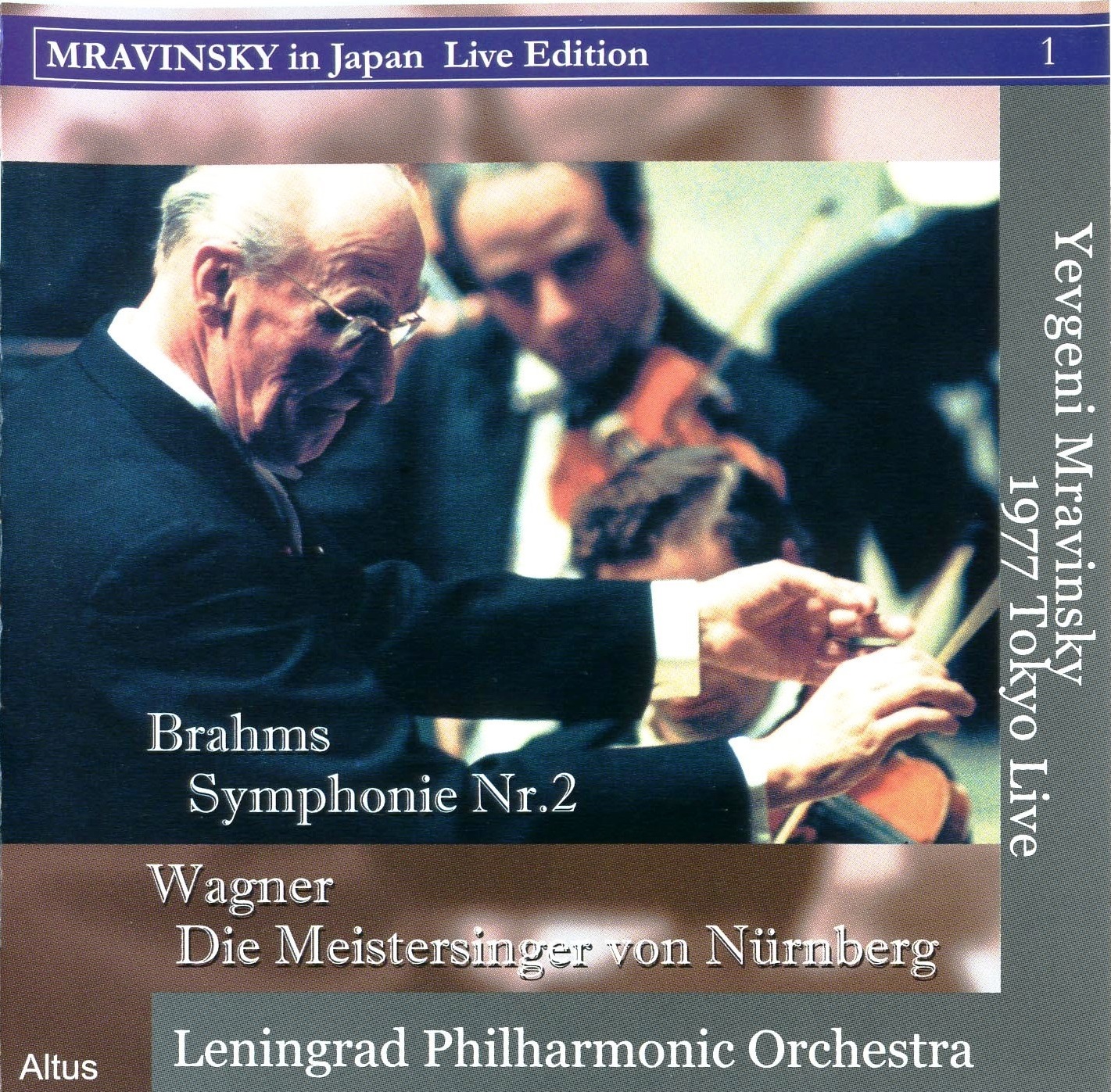 Diabolus In Musica: Mravinsky in Japan Vol.1 - Wagner - Vorspiel, Brahms - Symphony No. 2