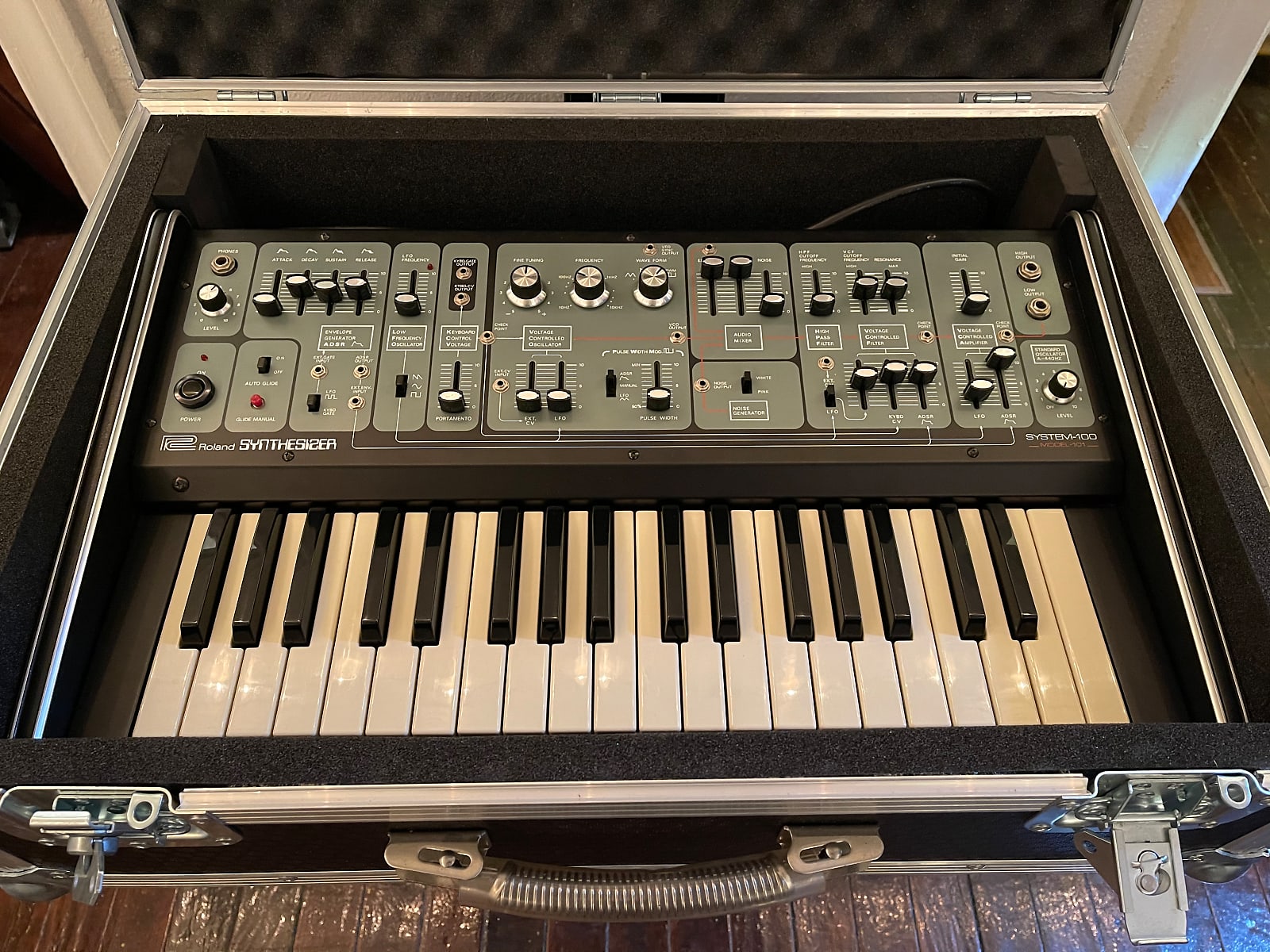 MATRIXSYNTH: Roland System 100 Model 101 Vintage Mono Synthesizer w ...