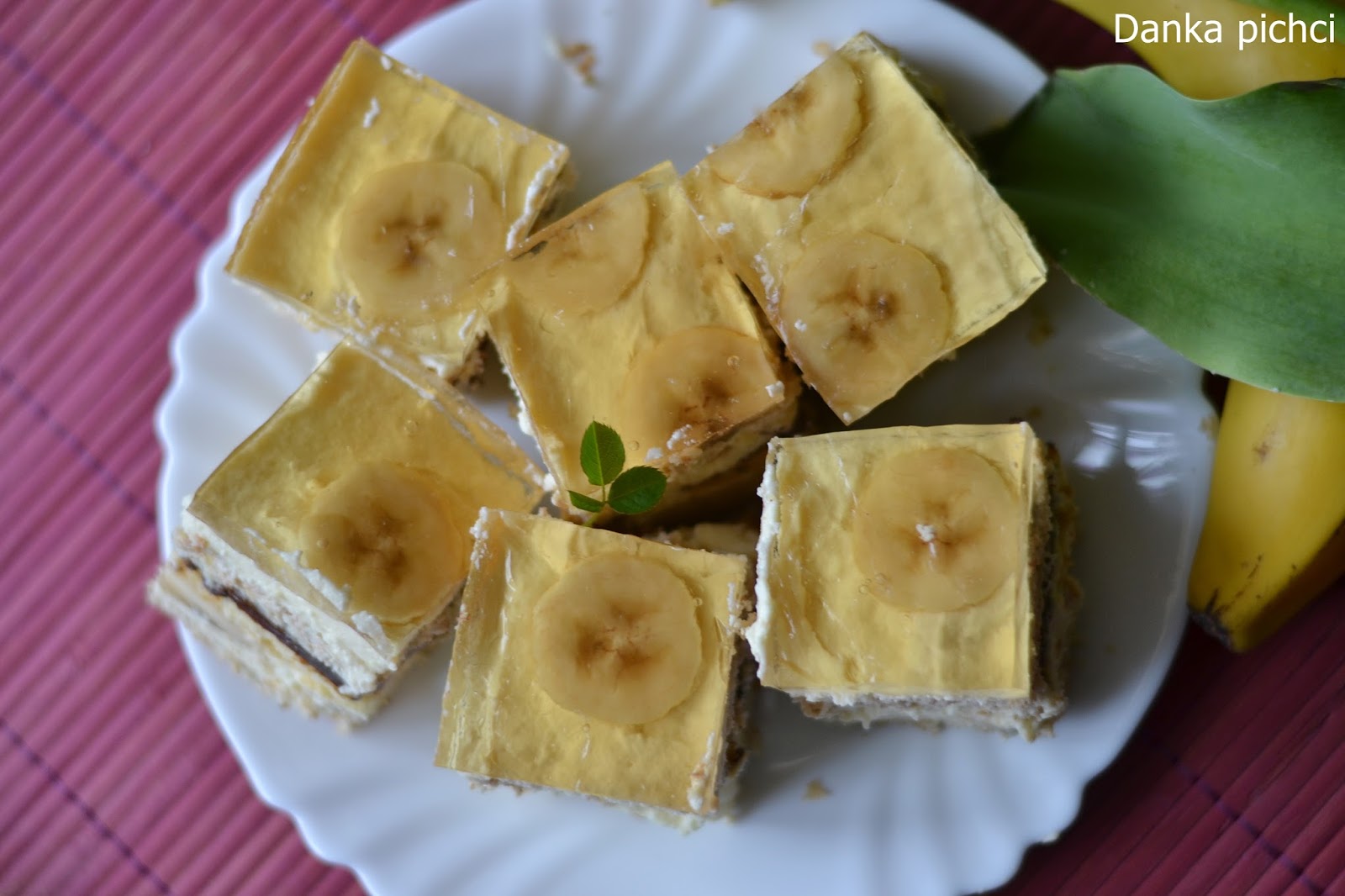 Bananowa delicja bez pieczenia - Danka Pichci