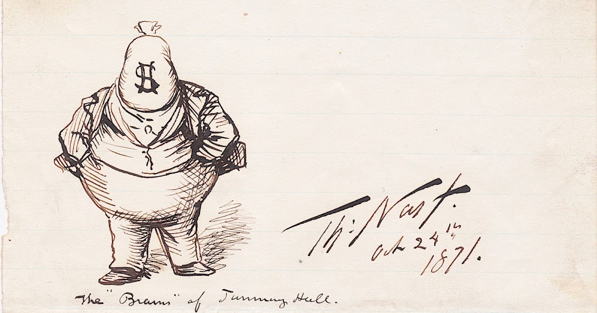 Attempted Bloggery: Thomas Nast: "Boss" Tweed, the "Brains" of Tammany Hall