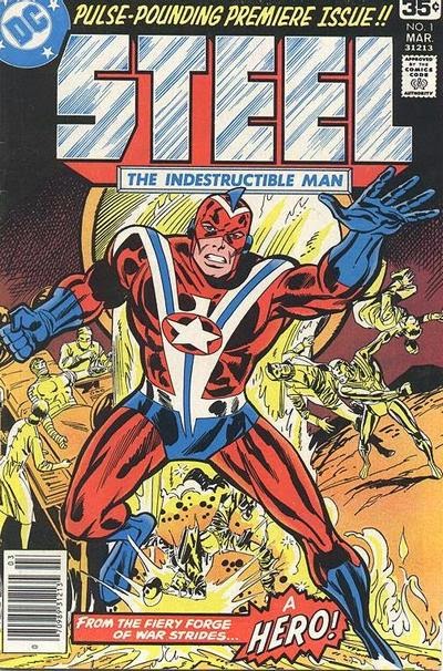 Dave's Comic Heroes Blog: Steel, A Patriotic Comic Book Hero!