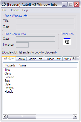 Code Seeker: Getting Familiar with AutoIt3 Window Info Tool