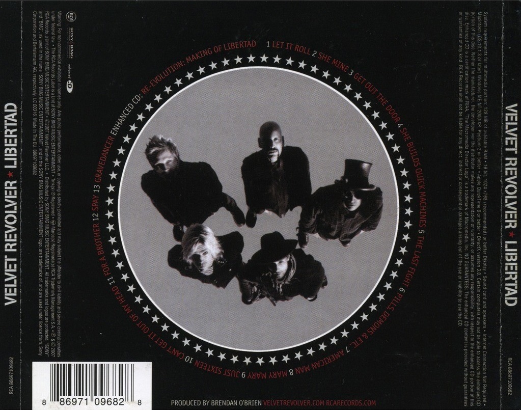 Classic Rock Covers Database: Slash - Velvet Revolver - Libertad (2007)