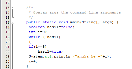 Inspirasi: menampilkan Bilangan prima pada java
