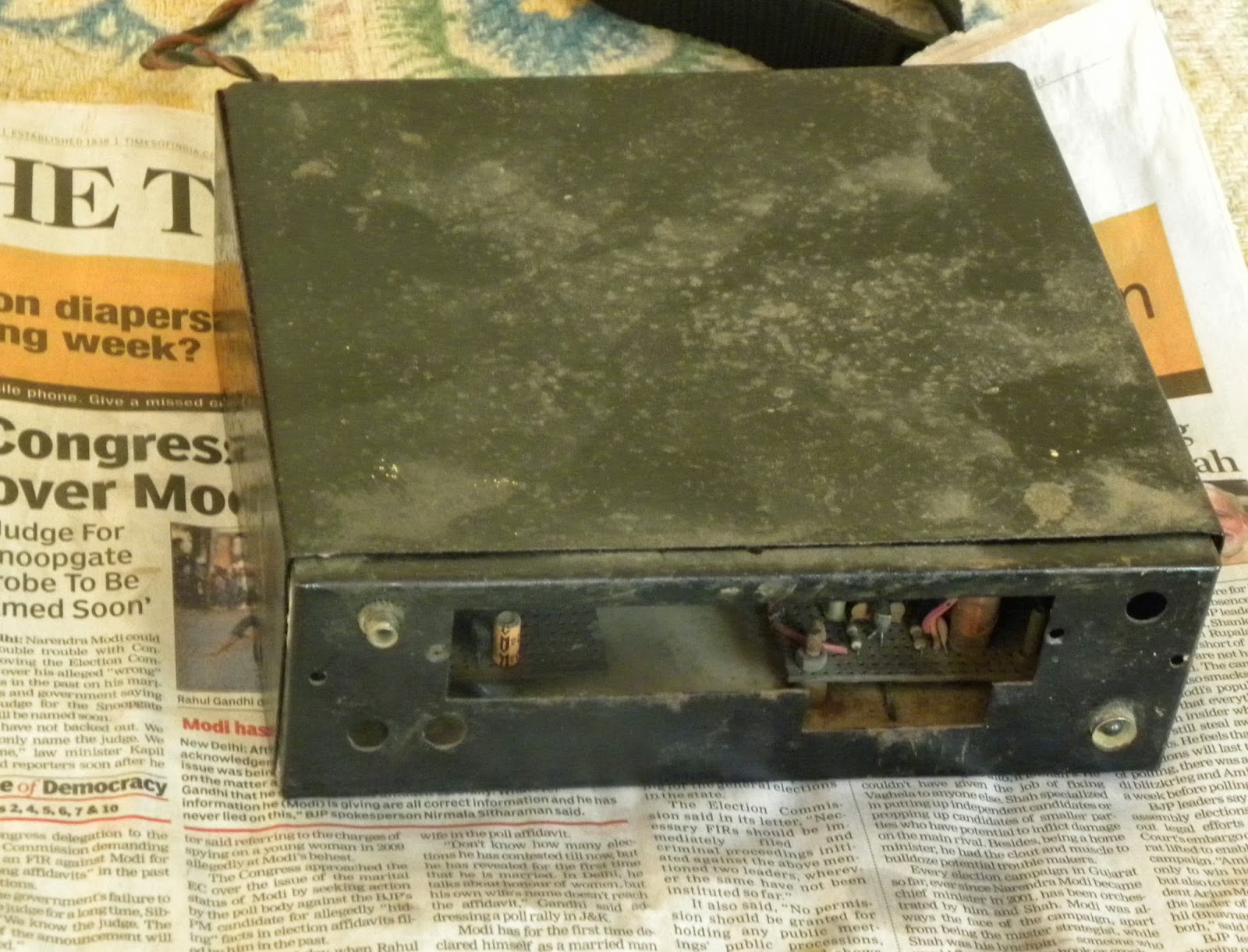 INDRAJITSINH: 80 meter transmitters