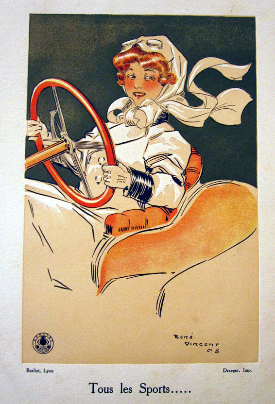 Rene Vincent, french artist - illustrator 1920s in the art deco style ...