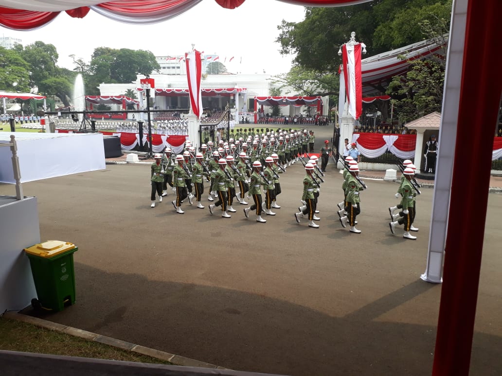 TNI AD Pastikan Upacara 17an di Istana Terlaksana dengan Sempurna