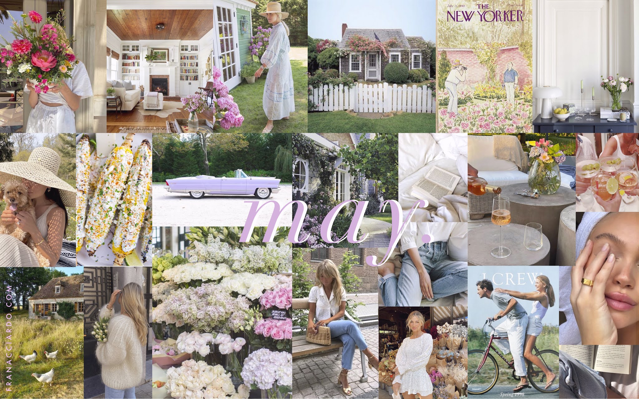 May Moodboard (Desktop Wallpaper!)