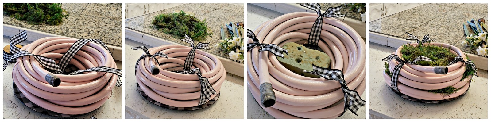 Penny's Vintage Home: Pink Garden Hose