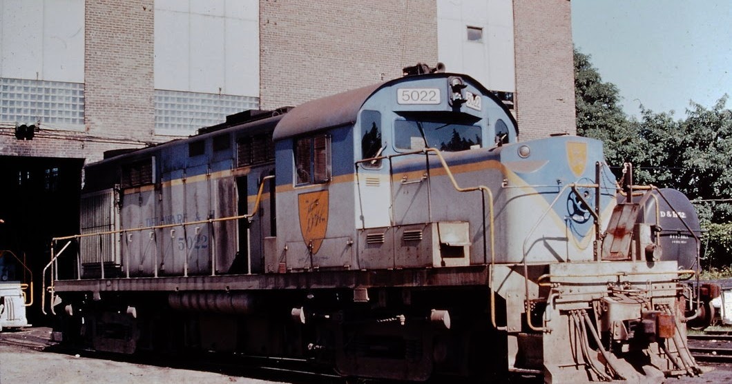 D & H "Colonie Main" layout: Roster Review: D&H RS36s in 1984