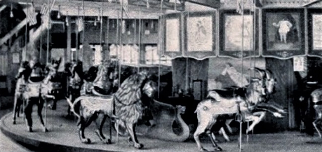 Philly & Stuff: Dentzel Carousel - Young & McShea Pier Atlantic City - 1896
