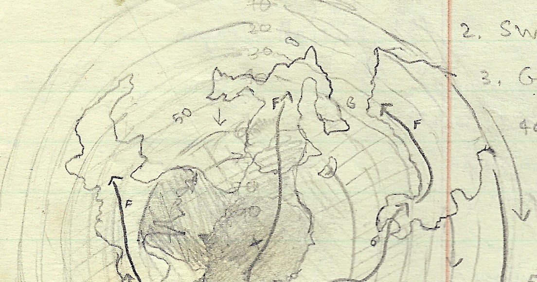 Greyhawkery: Hand Drawn Oerth Polar Map